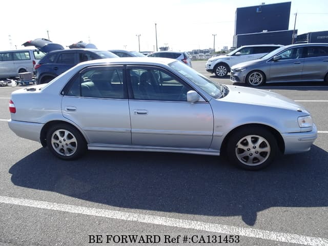 Used 1999 TOYOTA COROLLA SEDAN GT/GF-AE111 for Sale CA131453 - BE FORWARD