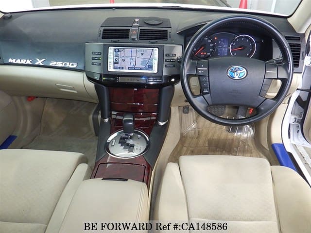 Used 2007 TOYOTA MARK X 250G/DBA-GRX120 for Sale CA148586 - BE FORWARD