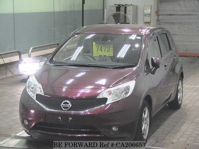 Used 2016 NISSAN NOTE X DIG-S/DBA-E12 for Sale CA206653 - BE FORWARD