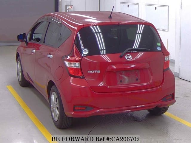 Used 2017 NISSAN NOTE X/DBA-E12 for Sale CA206702 - BE FORWARD