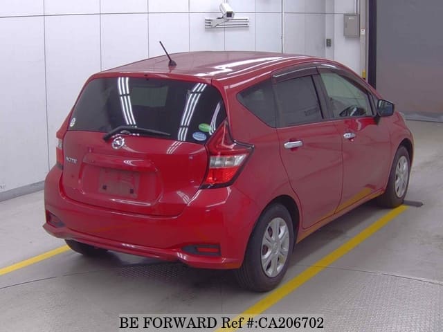 Used 2017 NISSAN NOTE X/DBA-E12 for Sale CA206702 - BE FORWARD
