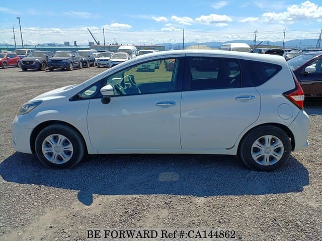Used 2017 NISSAN NOTE X/DBA-E12 for Sale CA144862 - BE FORWARD