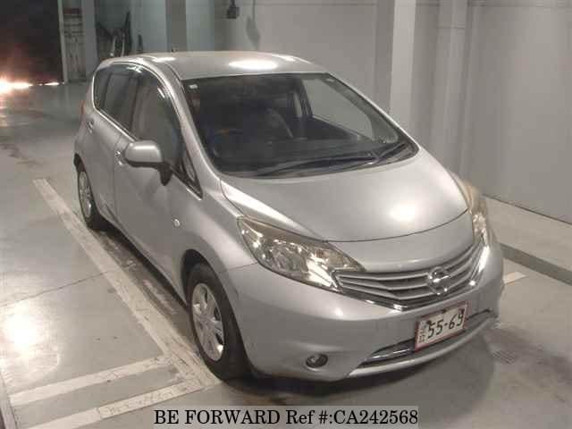 Used 2014 NISSAN NOTE MEDALIST EMERGENCY BRAKE PACKAGE/DBA-E12 for Sale CA242568 - BE FORWARD