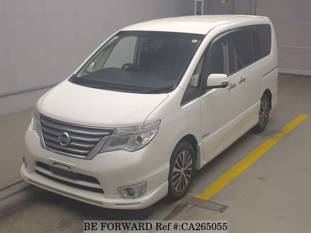 Used 2016 NISSAN SERENA HWS V AERO MODE + SAFETY 2 S HV /DAA-HFC26 for Sale CA265055 - BE FORWARD
