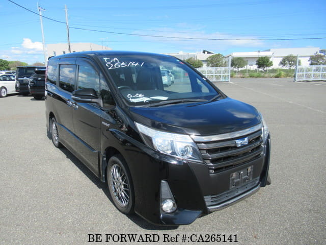 Used 2017 TOYOTA NOAH HYBRID SI WXB/DAA-ZWR80W for Sale CA265141 - BE ...