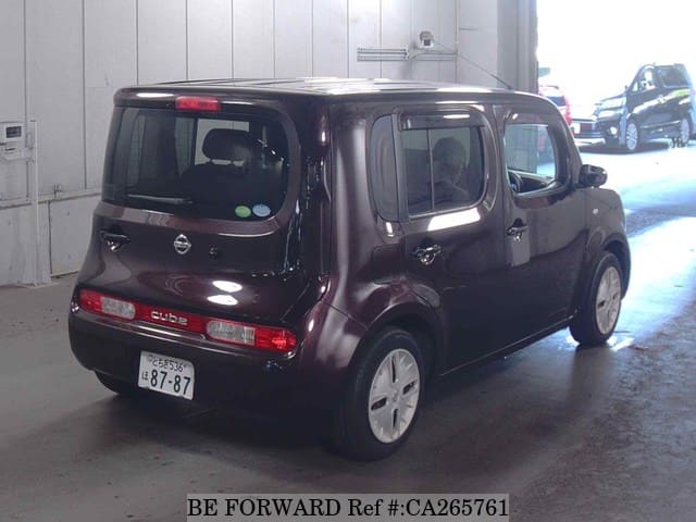 Used 2017 NISSAN CUBE 15X V SELECTION/DBA-Z12 for Sale CA265761 - BE FORWARD