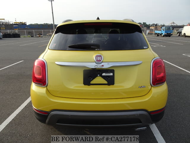 Used 2017 FIAT 500X YELLOW CROSS/ABA-33414 for Sale CA277178 - BE FORWARD