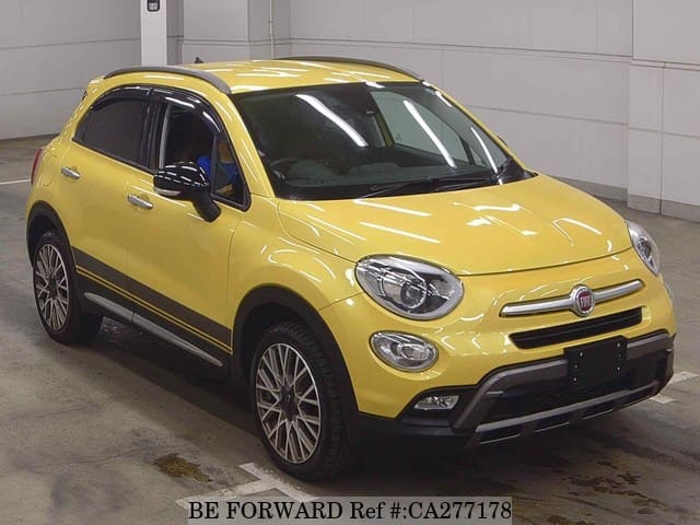 Used 2017 FIAT 500X YELLOW CROSS/ABA-33414 for Sale CA277178 - BE FORWARD