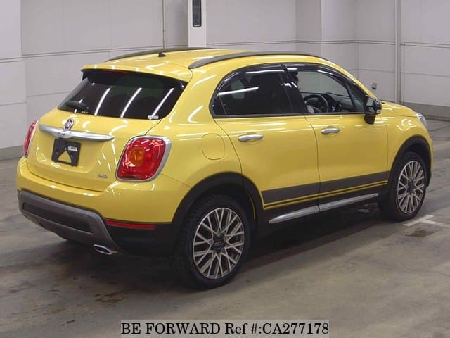 Used 2017 FIAT 500X YELLOW CROSS/ABA-33414 for Sale CA277178 - BE FORWARD