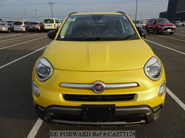 Used 2017 FIAT 500X YELLOW CROSS/ABA-33414 for Sale CA277178 - BE FORWARD
