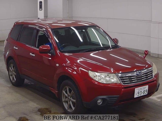 Used 2009 SUBARU FORESTER 2.0XS/DBA-SH5 for Sale CA277181 - BE FORWARD