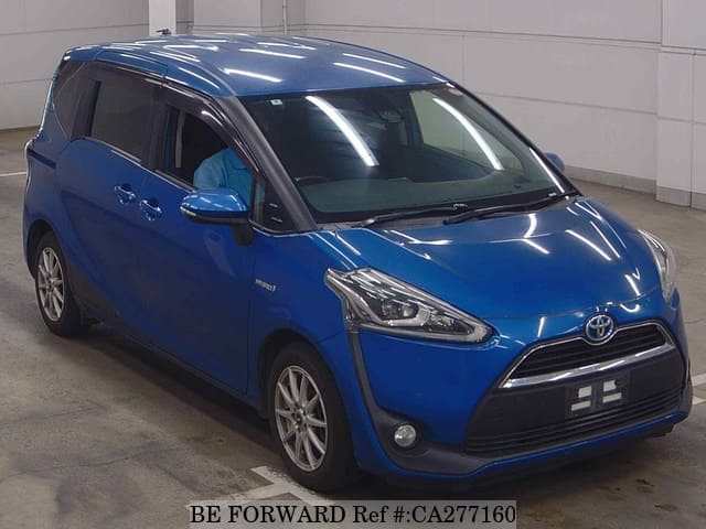 Used 2016 TOYOTA SIENTA HYBRID G/DAA-NHP170G for Sale CA277160 - BE FORWARD