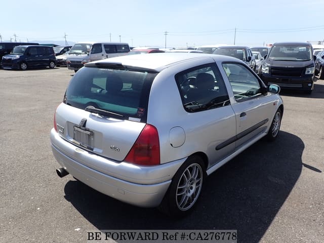 Used 2000 RENAULT CLIO 2.0RS/-BK7M- for Sale CA276778 - BE FORWARD
