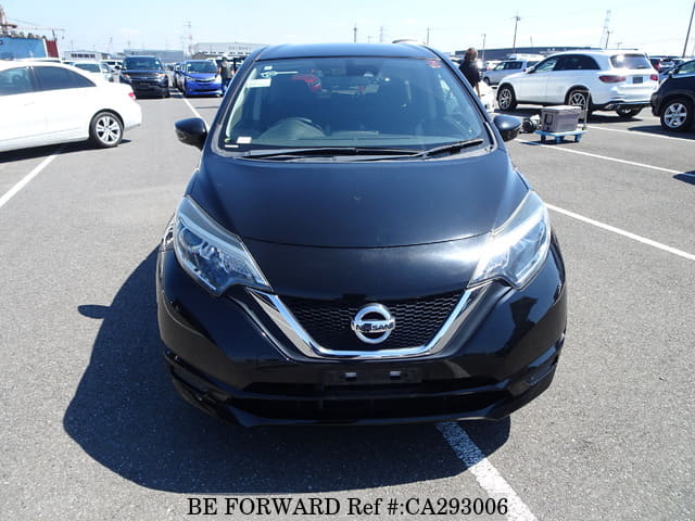 Used 2017 NISSAN NOTE X DIG-S/DBA-E12 for Sale CA293006 - BE FORWARD