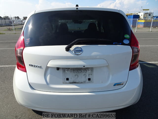 Used 2015 NISSAN NOTE X DIG-S/DBA-E12 for Sale CA299653 - BE FORWARD