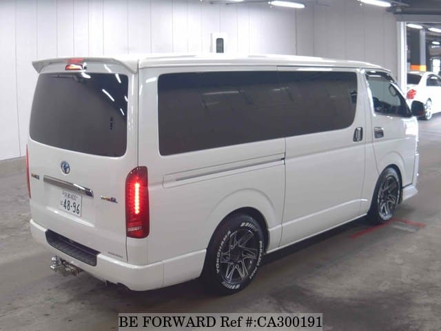 Used 2017 TOYOTA HIACE VAN LONG SUPER GL DARK PRIME/CBF-TRH200V for ...