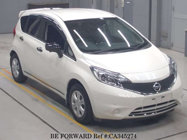 Used 2016 NISSAN NOTE X DIG-S V SELECTION + SAFETY2/DBA-E12 for Sale CA345274 - BE FORWARD