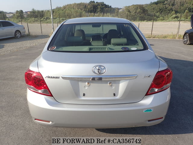 Used 2012 TOYOTA ALLION A15 G PACKAGE LIMITED/DBA-NZT260 for Sale ...