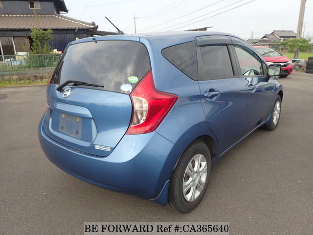 Used 2016 NISSAN NOTE X/DBA-E12 for Sale CA365640 - BE FORWARD