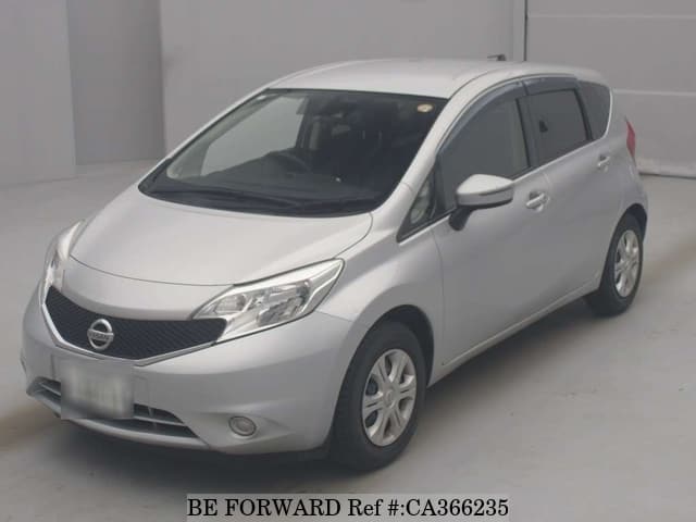 Used 2016 NISSAN NOTE X/DBA-E12 for Sale CA366235 - BE FORWARD