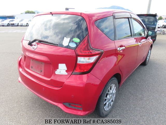 Used 2017 NISSAN NOTE X/DBA-E12 for Sale CA385039 - BE FORWARD