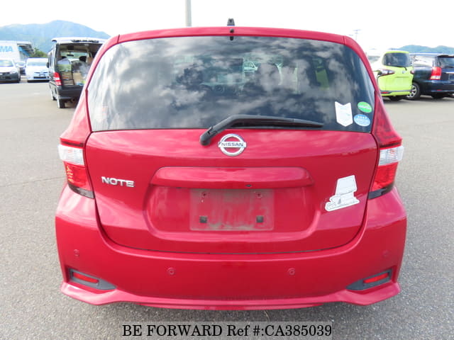 Used 2017 NISSAN NOTE X/DBA-E12 for Sale CA385039 - BE FORWARD