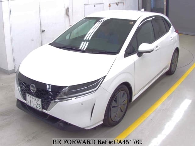 Used 2022 NISSAN NOTE HYBRID X/6AA-E13 for Sale CA451769 - BE FORWARD