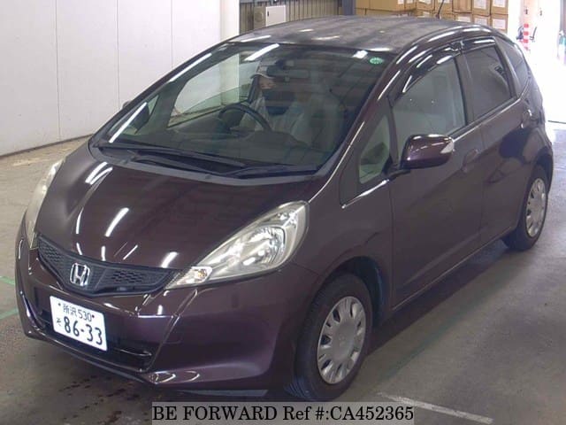 Used 2011 HONDA FIT 13G/DBA-GE6 for Sale CA452365 - BE FORWARD