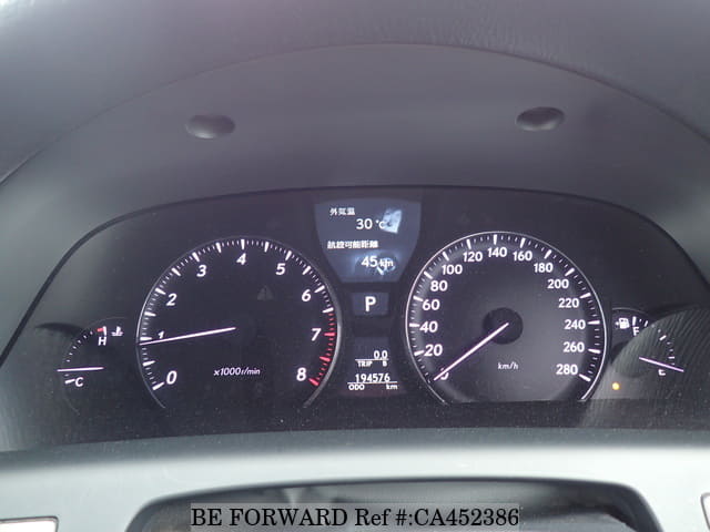 Used 2010 LEXUS LS LS460 VERSION U/DBA-USF40 for Sale CA452386 - BE FORWARD