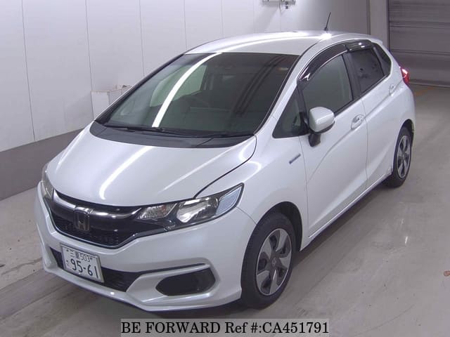 Used 2019 HONDA FIT HYBRID F/DAA-GP5 for Sale CA451791 - BE FORWARD