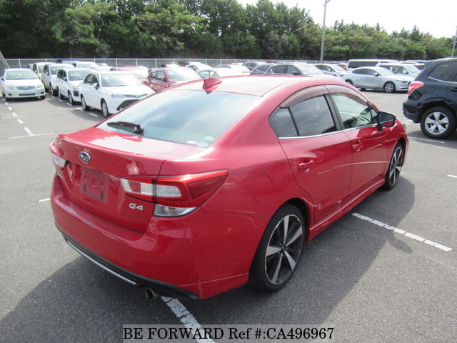 Used 2016 SUBARU IMPREZA G4 2.0I-S EYESIGHT BLACK LEATHER/DBA-GK7 for Sale CA496967 - BE FORWARD