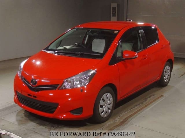 Used 2012 TOYOTA VITZ F A TYPE/DBA-NSP130 for Sale CA496442 - BE FORWARD