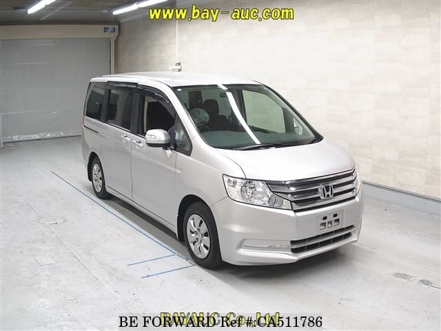 Used 2014 HONDA STEP WGN G /DBA-RK1 for Sale CA511786 - BE FORWARD