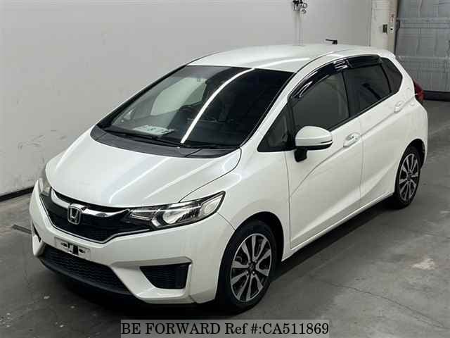 Used 2017 HONDA FIT 13G F PACKAGE/DBA-GK3 for Sale CA511869 - BE FORWARD