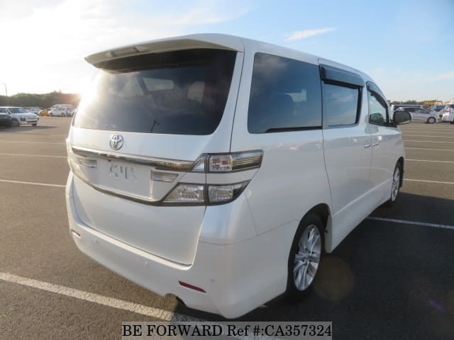 Used 2012 TOYOTA VELLFIRE 2.4Z/DBA-ANH20W for Sale CA357324 - BE FORWARD