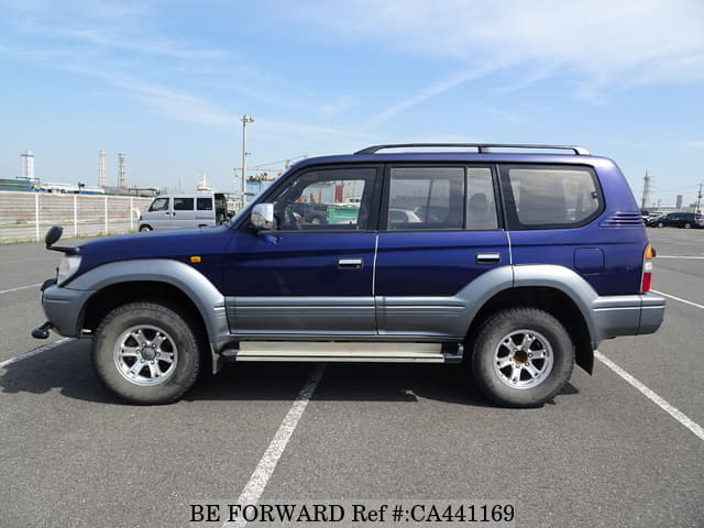 Used 1996 TOYOTA LAND CRUISER PRADO TX/KD-KZJ95W for Sale CA441169 - BE ...