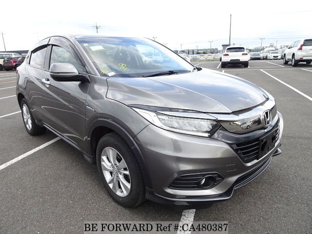 Used 2019 HONDA VEZEL HYBRID X/DAA-RU4 for Sale CA480387 - BE FORWARD