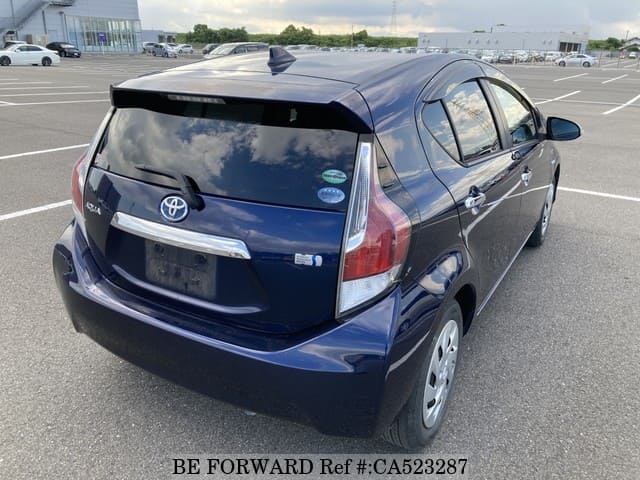 Used 2016 TOYOTA AQUA HYBRID S STYLE BLACK/DAA-NHP10 for Sale CA523287 - BE FORWARD