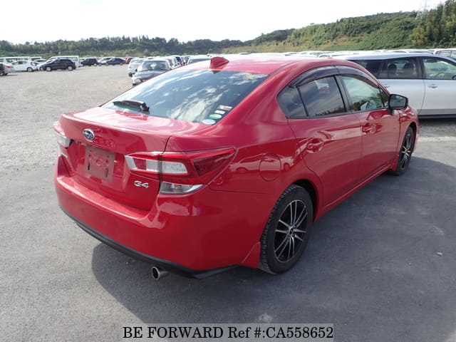 Used 2016 SUBARU IMPREZA G4 2.0I-L EYESIGHT/DBA-GK7 for Sale CA558652 ...