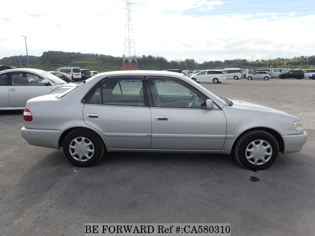 Used 2000 TOYOTA COROLLA SEDAN XE SALOON LIMITED/GF-AE110 for Sale CA580310 - BE FORWARD