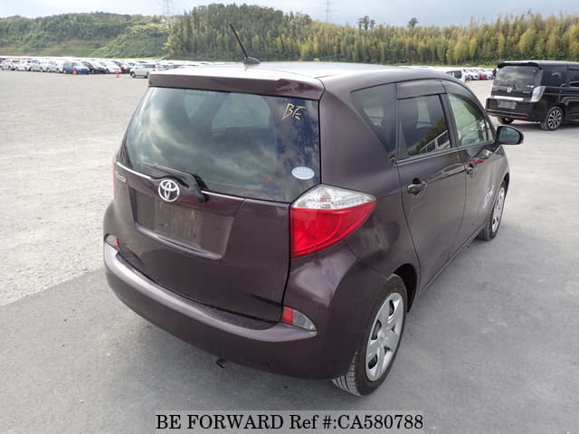 Used 2011 TOYOTA RACTIS X/DBA-NCP120 for Sale CA580788 - BE FORWARD
