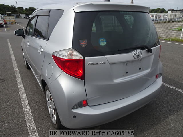 Used 2011 TOYOTA RACTIS G/DBA-NCP120 for Sale CA605185 - BE FORWARD