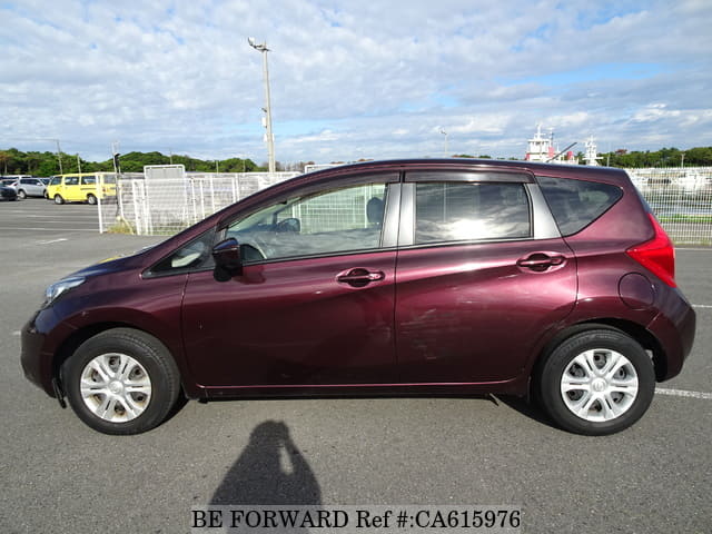 Used 2016 NISSAN NOTE X DIG-S V SELECTION + SAFETY/DBA-E12 for Sale CA615976 - BE FORWARD