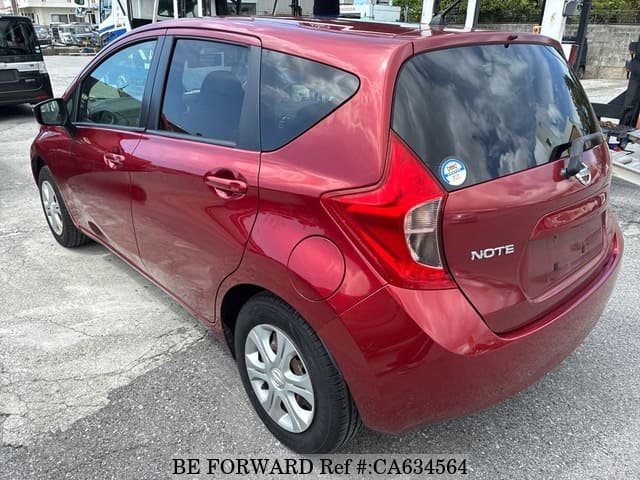 Used 2016 NISSAN NOTE X/DBA-E12 for Sale CA634564 - BE FORWARD