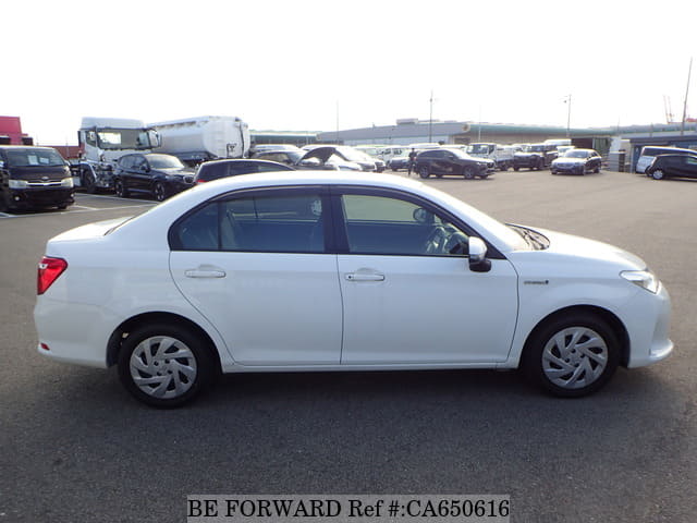 Used 2018 TOYOTA COROLLA AXIO HYBRID/DAA-NKE165 for Sale CA650616 - BE ...