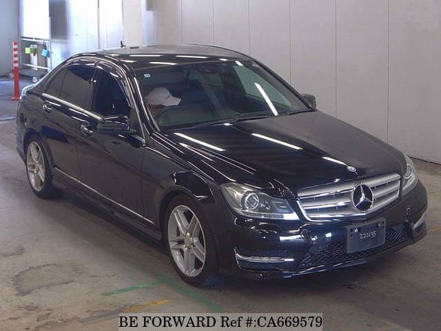 Used 2012 MERCEDES-BENZ C-CLASS C200 BLUE EF AVG/DBA-204048 for Sale ...