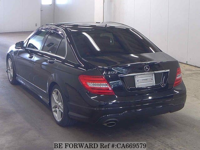 Used 2012 MERCEDES-BENZ C-CLASS C200 BLUE EF AVG/DBA-204048 for Sale ...