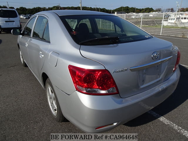 Used 2012 TOYOTA ALLION A18/DBA-ZRT265 for Sale CA964648 - BE FORWARD