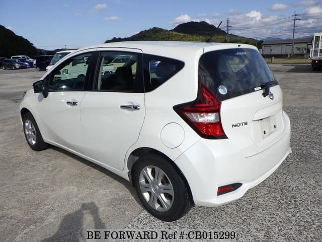 Used 2018 NISSAN NOTE S/DBA-E12 for Sale CB015299 - BE FORWARD