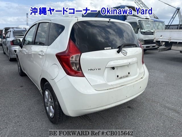 Used 2016 NISSAN NOTE X/DBA-E12 for Sale CB015642 - BE FORWARD